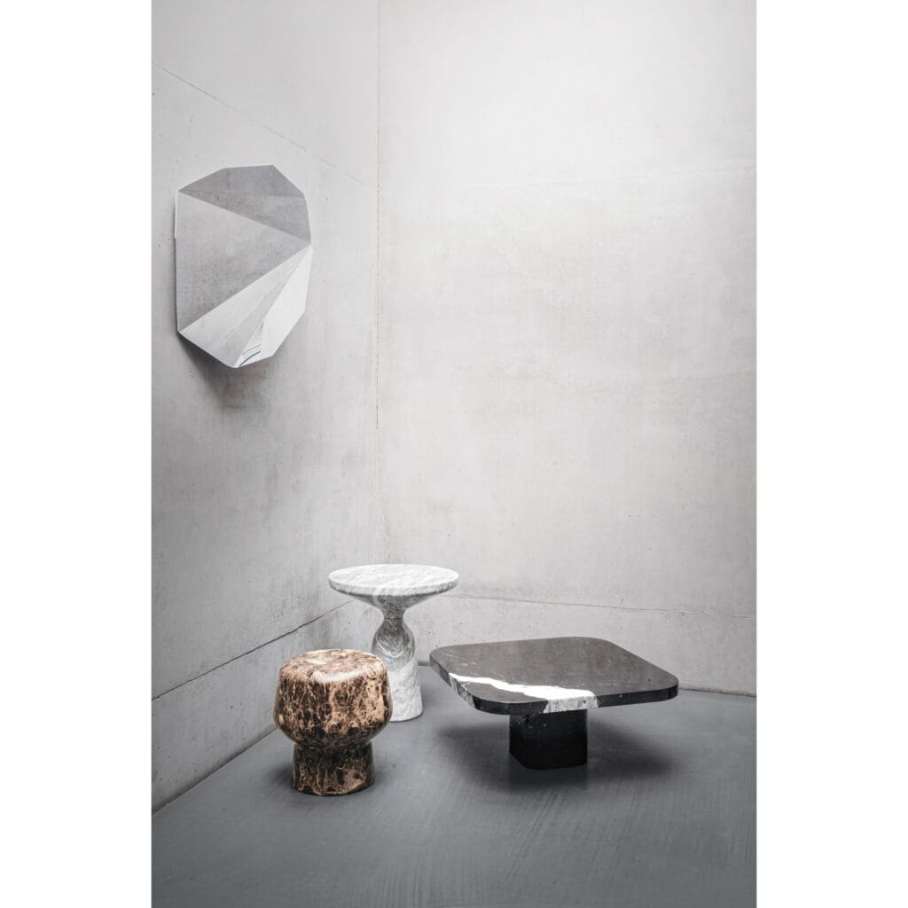 Bell Side Table Marble – ANIBOU